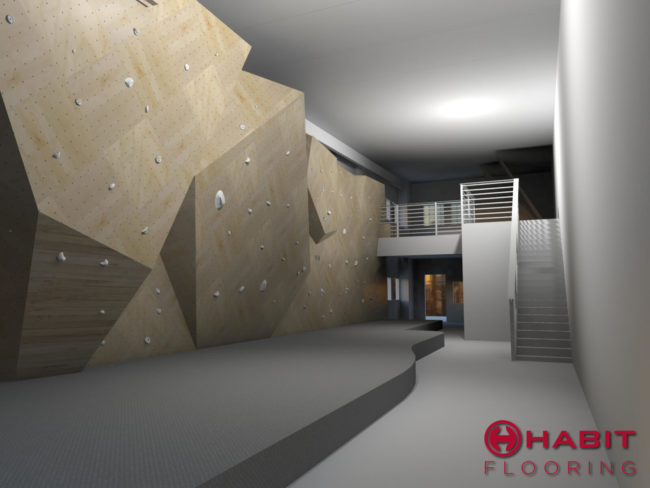 Bouldering Gym Floor Anatomy with Habit - Climbing Business Journal